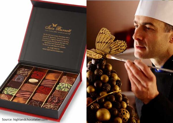 Iain Burnett, Scotland’s Master Chocolatier of Fine Chocolate